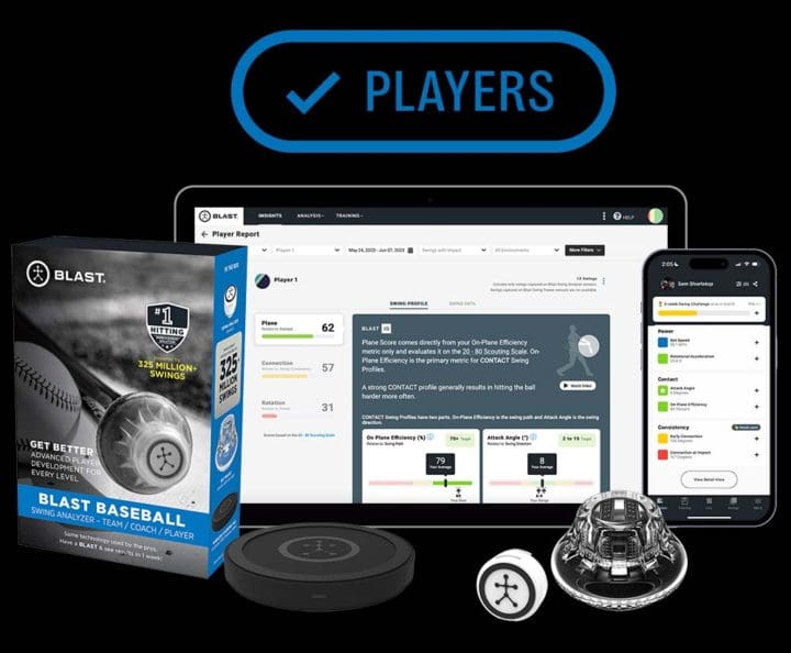 Blast Baseball | Swing Analyzer Sensor | #1 Hitting Improvement
